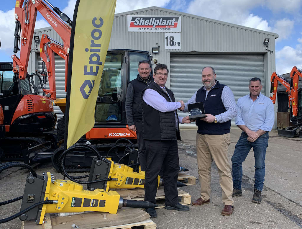 Shellplant Epiroc Award 2022 - Construction Plant News Shellplant Epiroc Award 2022 - Construction Plant News
